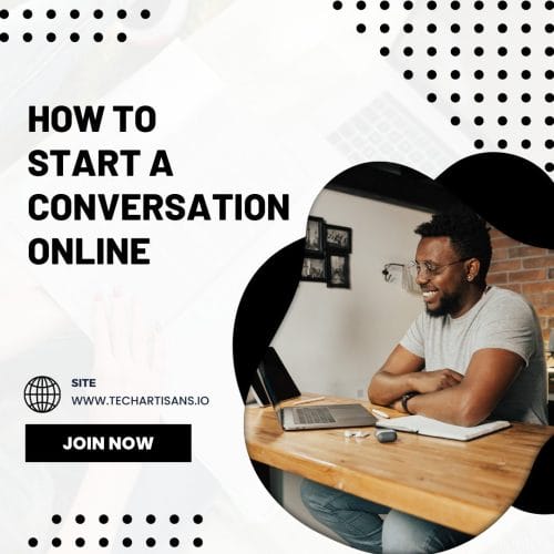 How to Start a Conversation Online With Potential Customers