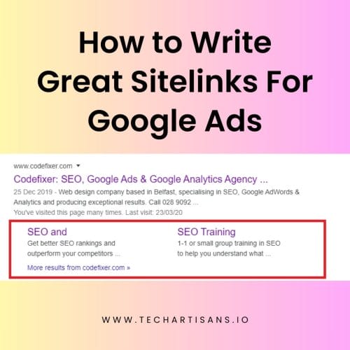 Google Ads Sitelinks: Crafting Compelling Copy